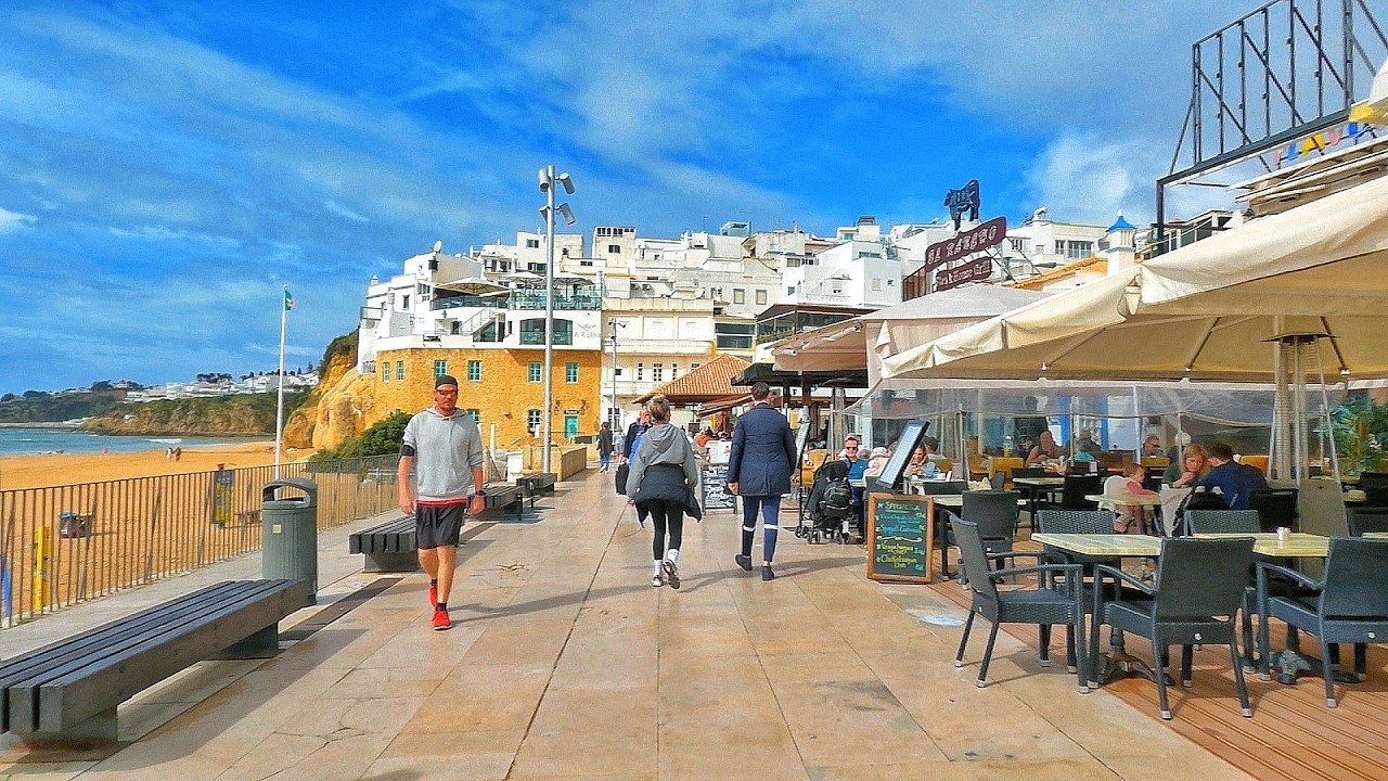 ALBUFEIRA walk 🇵🇹 Portugal | ALGARVE - YouTube