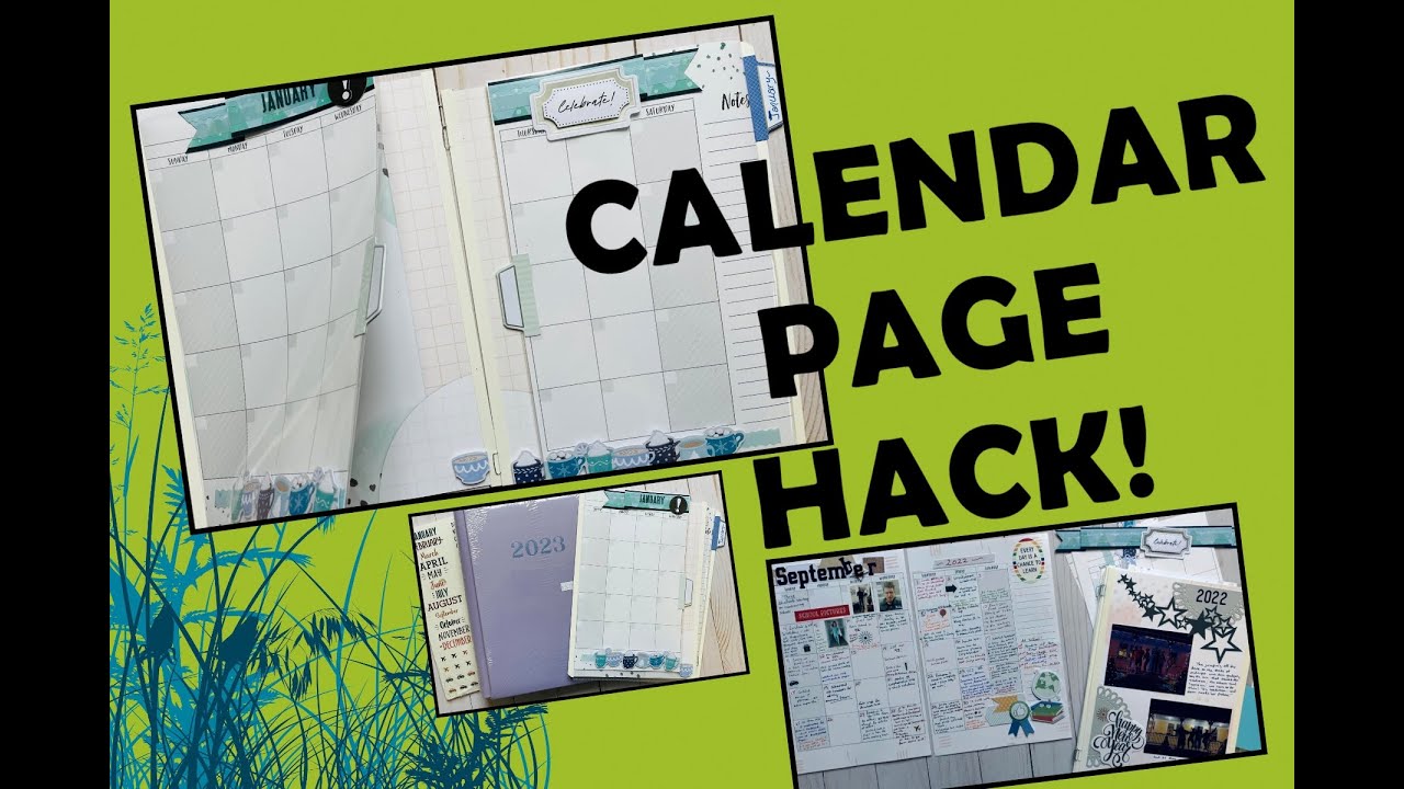 Calendar Page Hack! - YouTube