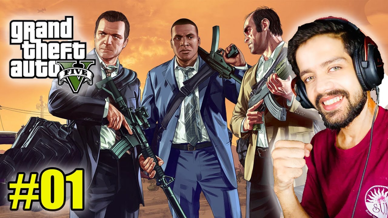 PLAYING GTA V FOR THE FIRST TIME | GRAND THEFT AUTO 5 GAMEPLAY 01 - YouTube