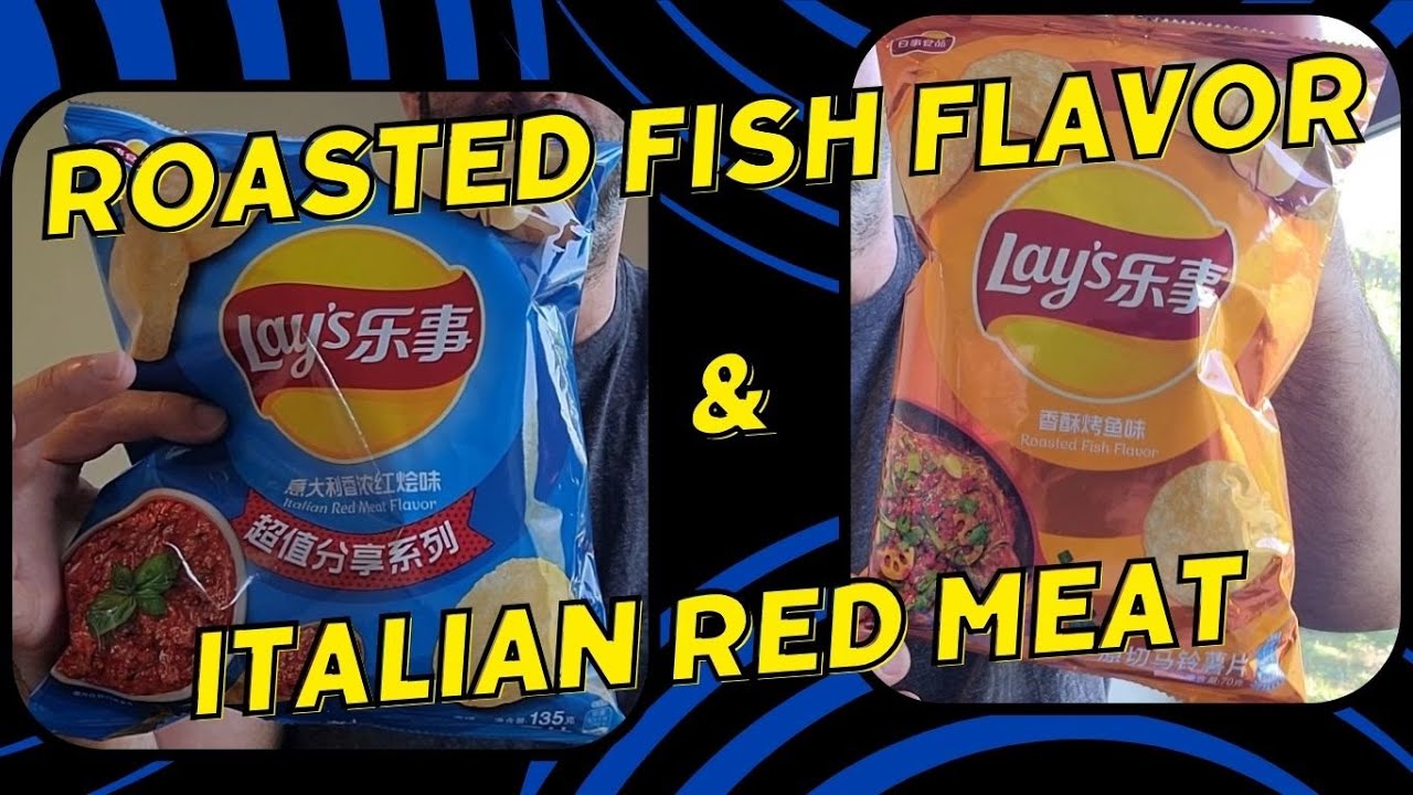 Exotic Lay's Potato Chip Flavors! "Italian Red Meat" and "Roasted Fish ...