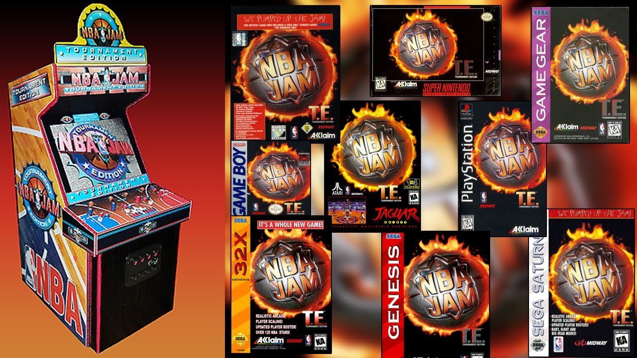 Let's Compare: NBA Jam T.E. (ALL versions) - YouTube