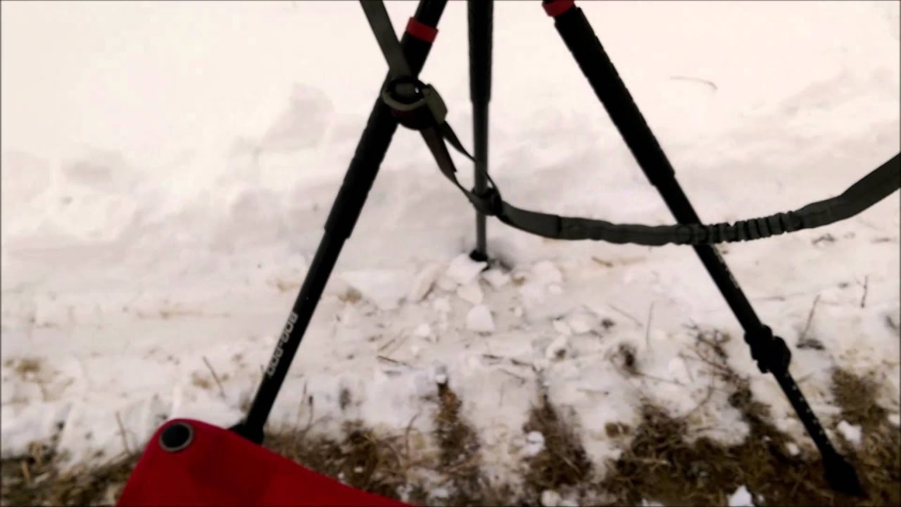 Barnes Bullets Savvy Sniper Slings Bog Pod Tripods - YouTube
