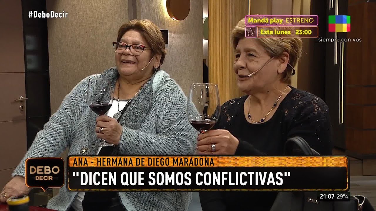 📺 Recordamos la visita de Ana, Kitty y Cali Maradona: "Dicen que somos ...