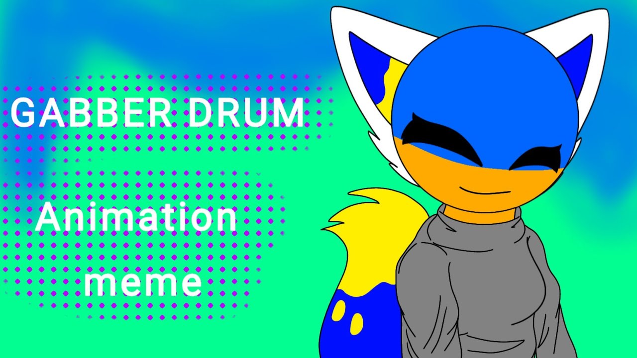 GABBER DRUM meme | Animation | [ ft. Author ] - YouTube