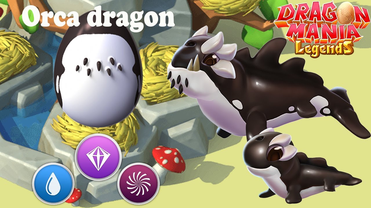 Do you have Orca Dragon? | Orca Enchantment Dragon - Dragon Mania ...