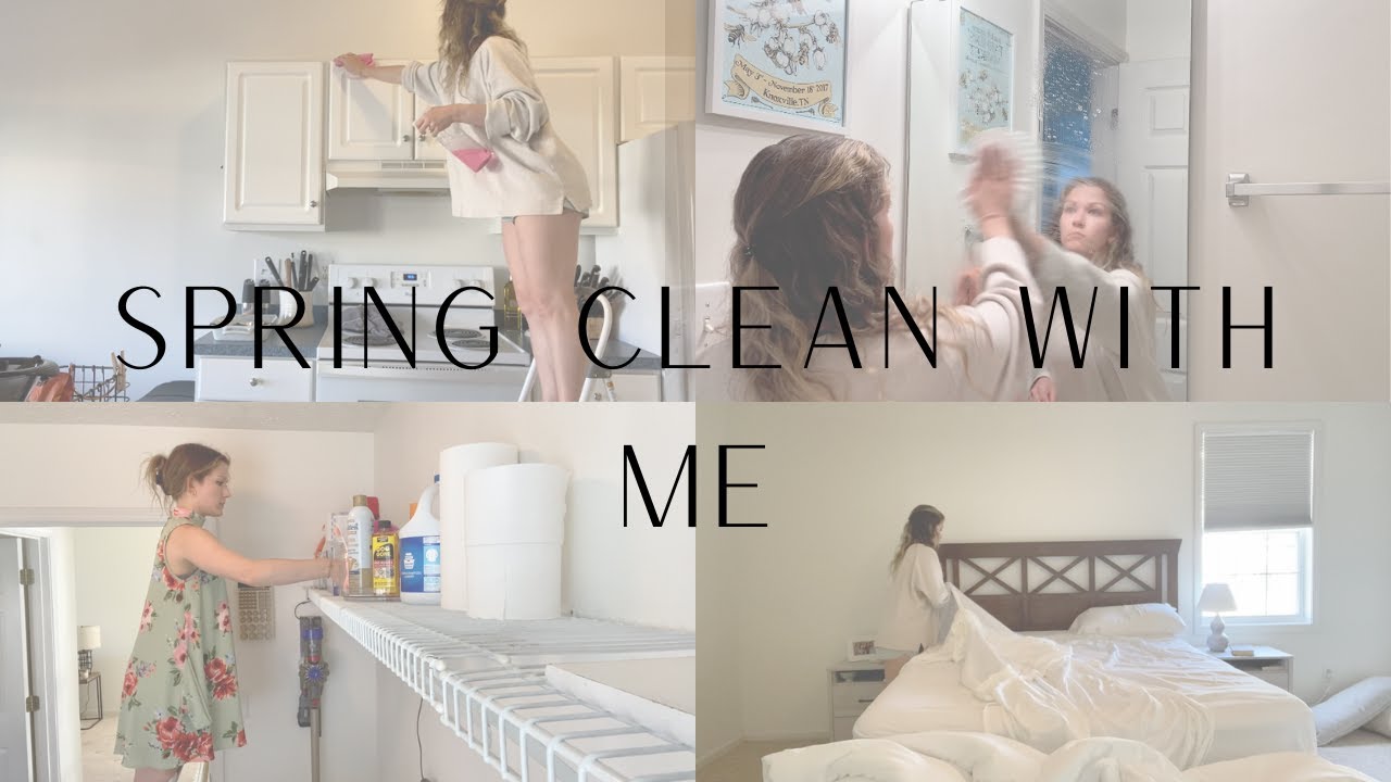 Spring Clean With Me | *extremely satisfying* whole house deep clean ...