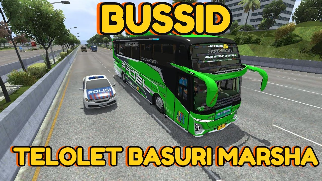 SHARE TELOLET BASURI MARSHA #bussid #bussimulatorindonesia - YouTube