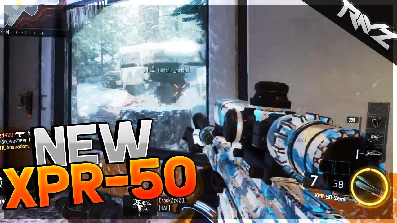 NEW XPR-50 SNIPER GAMEPLAY! New Operation Snowblind Weapon! (Black Ops ...