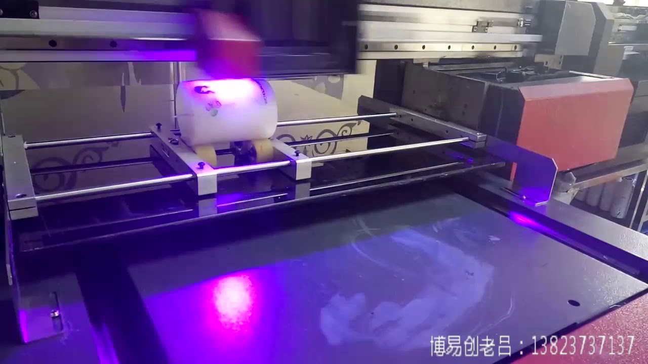 Candle Printing Machine DEM-JET Printer - YouTube