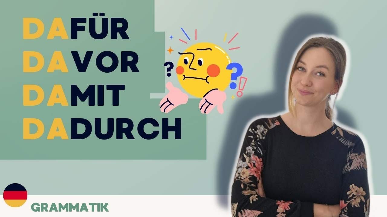 damit, dadurch, daran, darum? | Pronominaladverbien einfach erklärt 🙏 ...