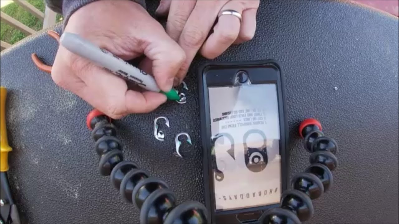 Making a homemade fish hook with a pop-top tab. Does it work?!?! (Part ...