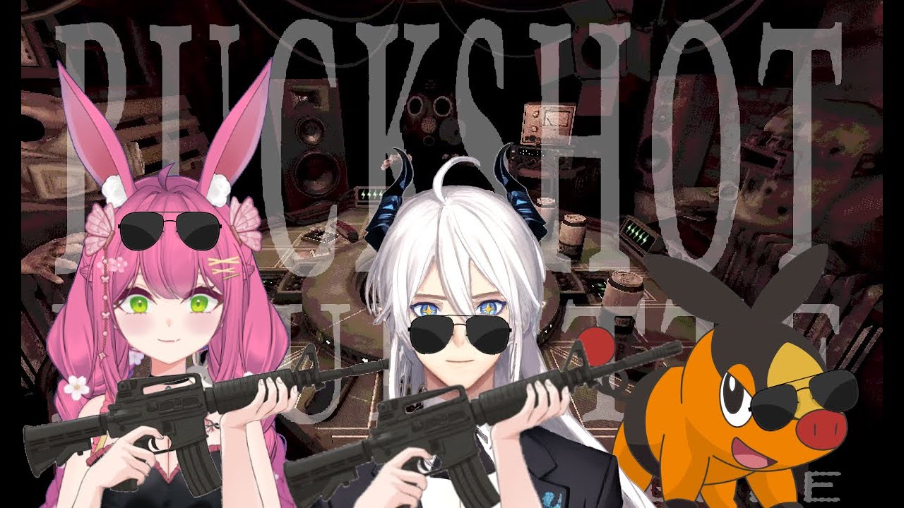 【Buckshot Roulette】Did i Take the Meds? Collab Day Fun Time! First Time ...