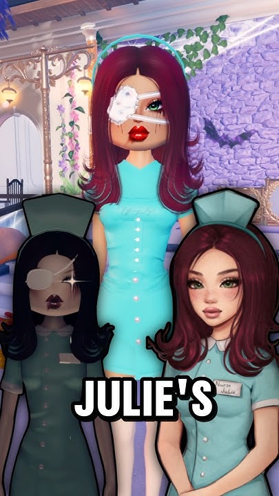 How to recreate nurse julie’s outfit in dress to impress! #shorts #fyp #dti #dresstoimpress ...