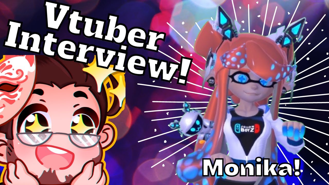 Splatoon Vtuber? Can't Have This Ink Wash Off! Interviewing the Amazing @MonikaCinnyRoll ! - YouTube