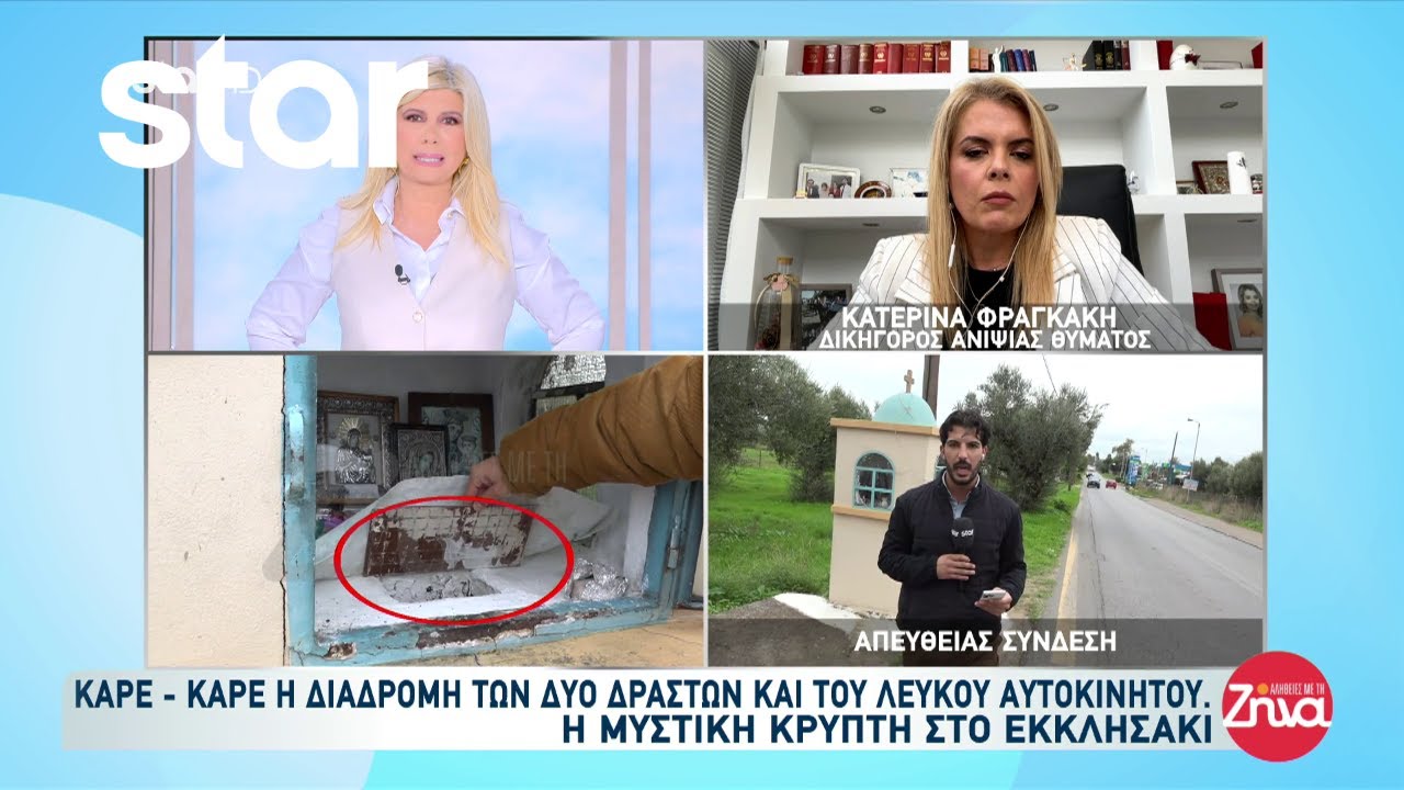 Φοινικούντα: Η διαδρομή των δύο δραστών με το σκούτερ και του λευκού ...