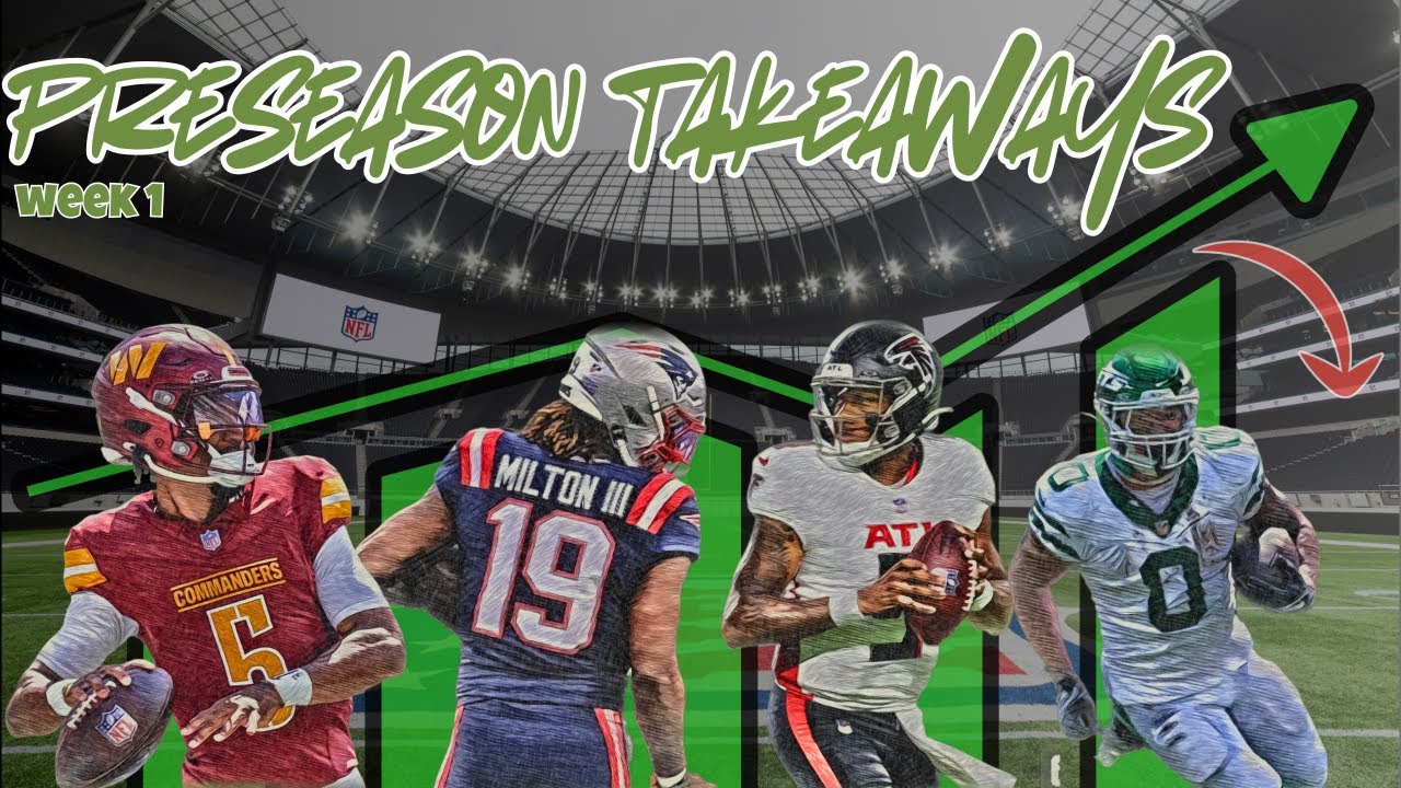 NFL Preseason 2024 | Week 1 Highlights & Analysis - YouTube