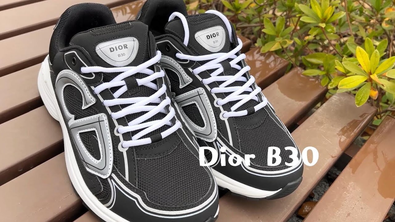 Dior B30 Black Sneaker Review On Foot YouTube