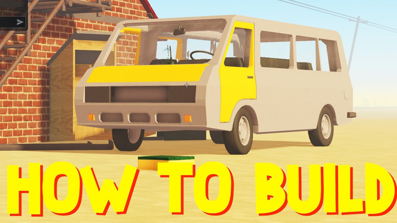 *NEW* HOW TO BUILD VAN IN A DUSTY TRIP! ROBLOX - YouTube