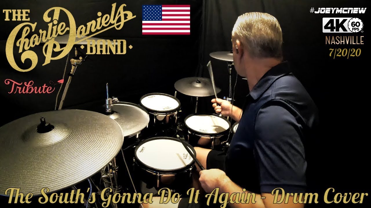 Charlie Daniels - The South's Gonna Do It Again - Drum Cover - YouTube