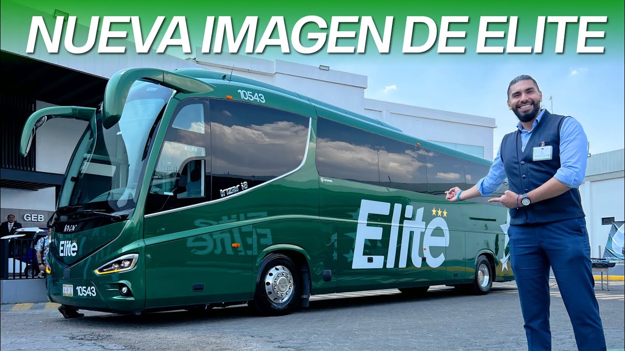 CONOCE la NUEVA IMAGEN de AUTOBUSES ELITE! - YouTube