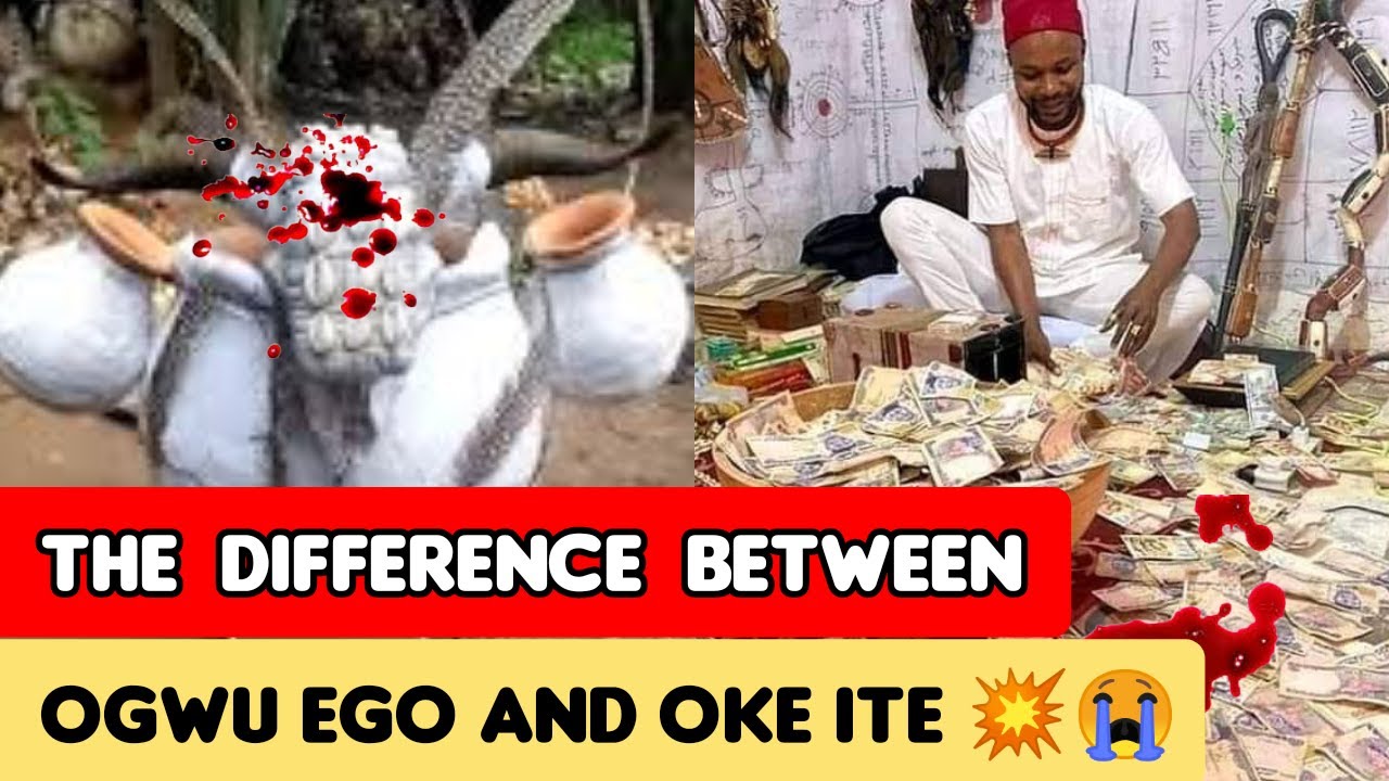 The Difference Between OKE-ITE CHARM And Ogwu Ego | you must watch this ...