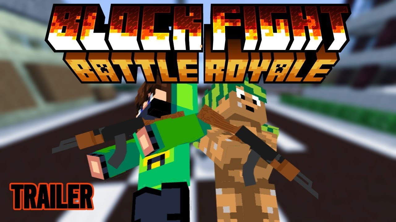 Trailer : BLOCK FIGHT battle royale en minecraft ⚔ - YouTube