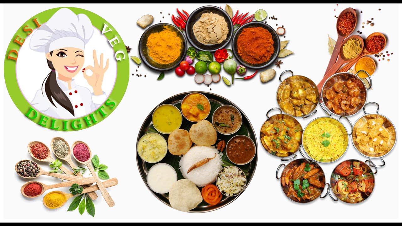 Desi Veg Delights - Vegetarian Veg Recipes cuisines like Indian ...