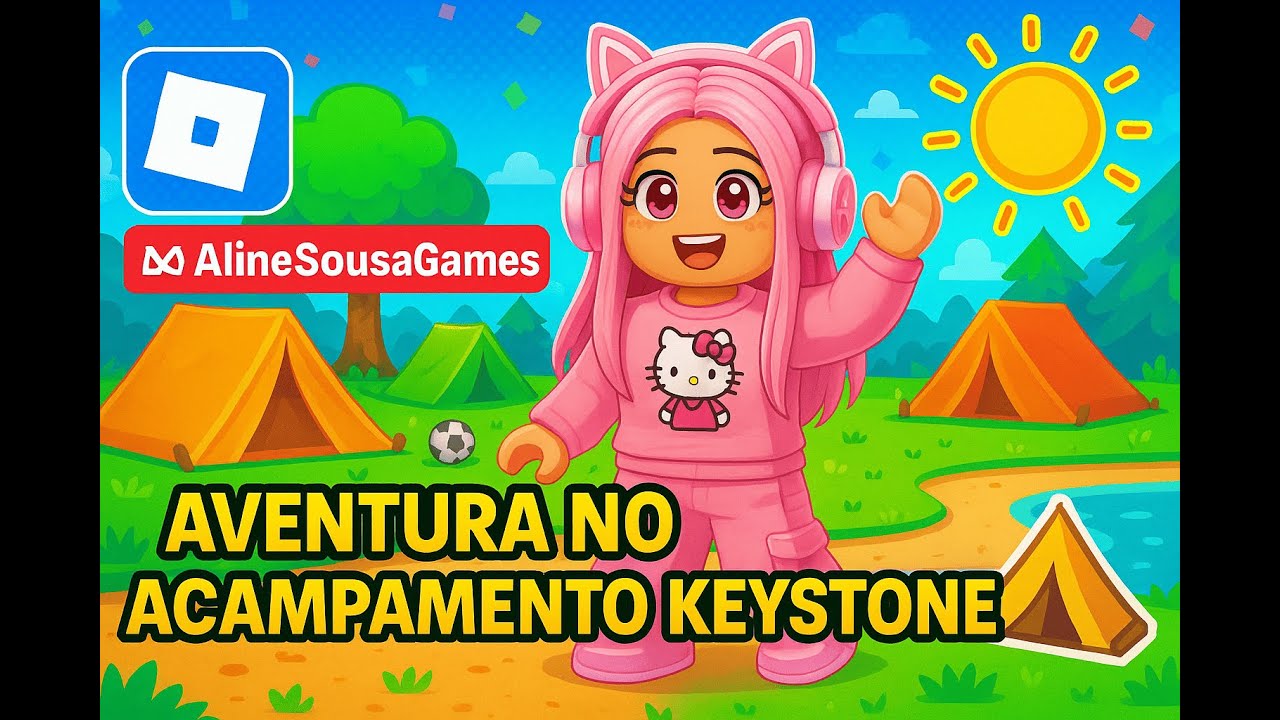 Roblox - Acampamento Keystone - YouTube