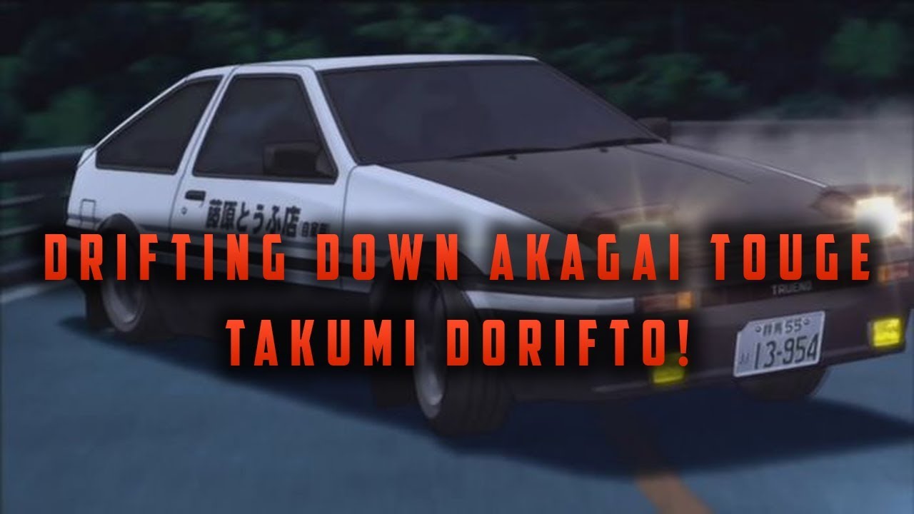 Takumi Dorifto!!! AKAGI TOUGE DOWNHILL SPECIALIST! - YouTube