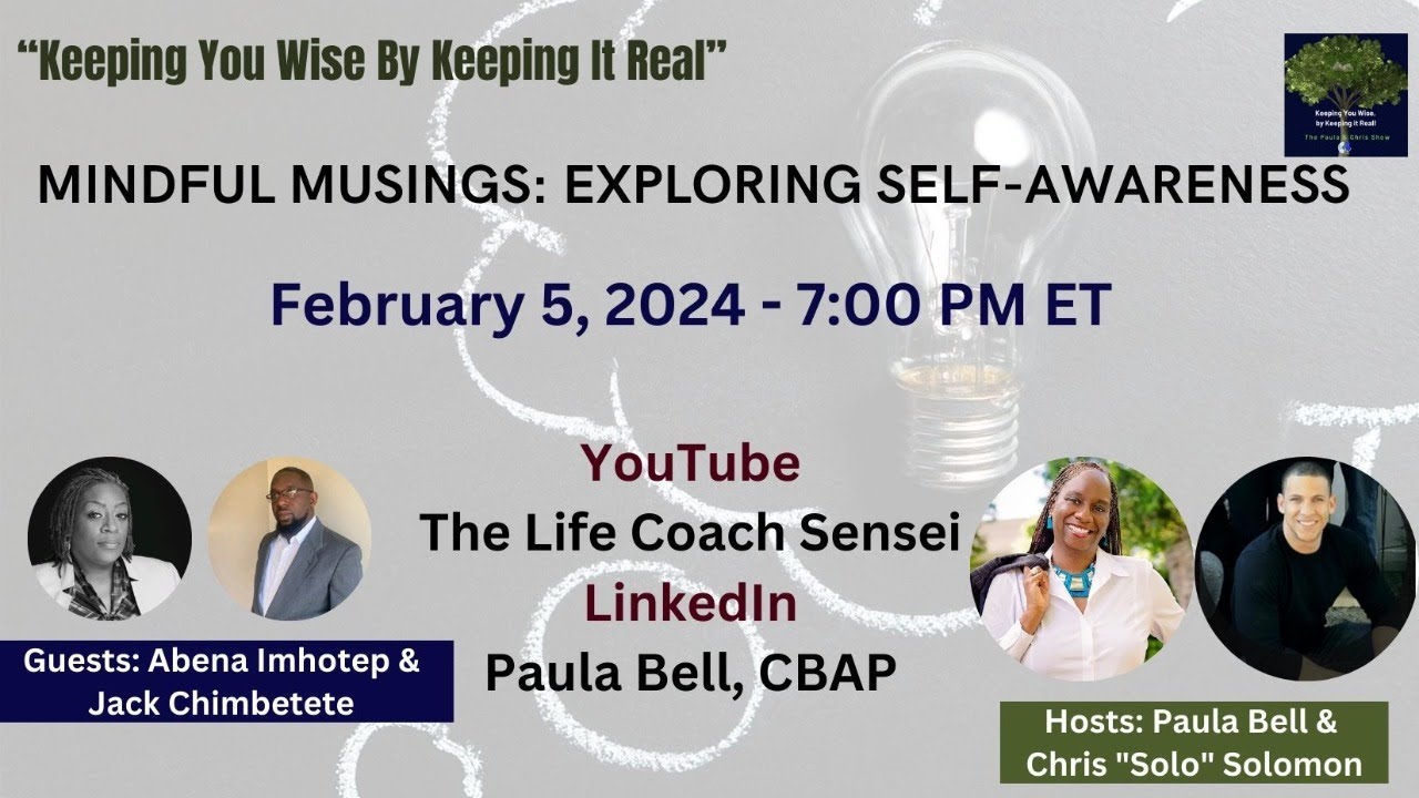 Mindful Musings: Exploring Self-Awareness - YouTube