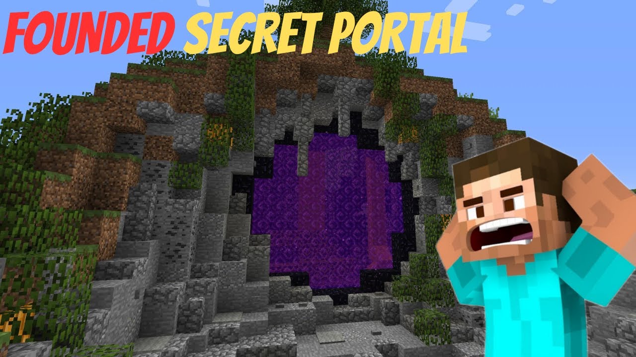 Going To New World Through Secret Portal | Minecraft Gameplay ...