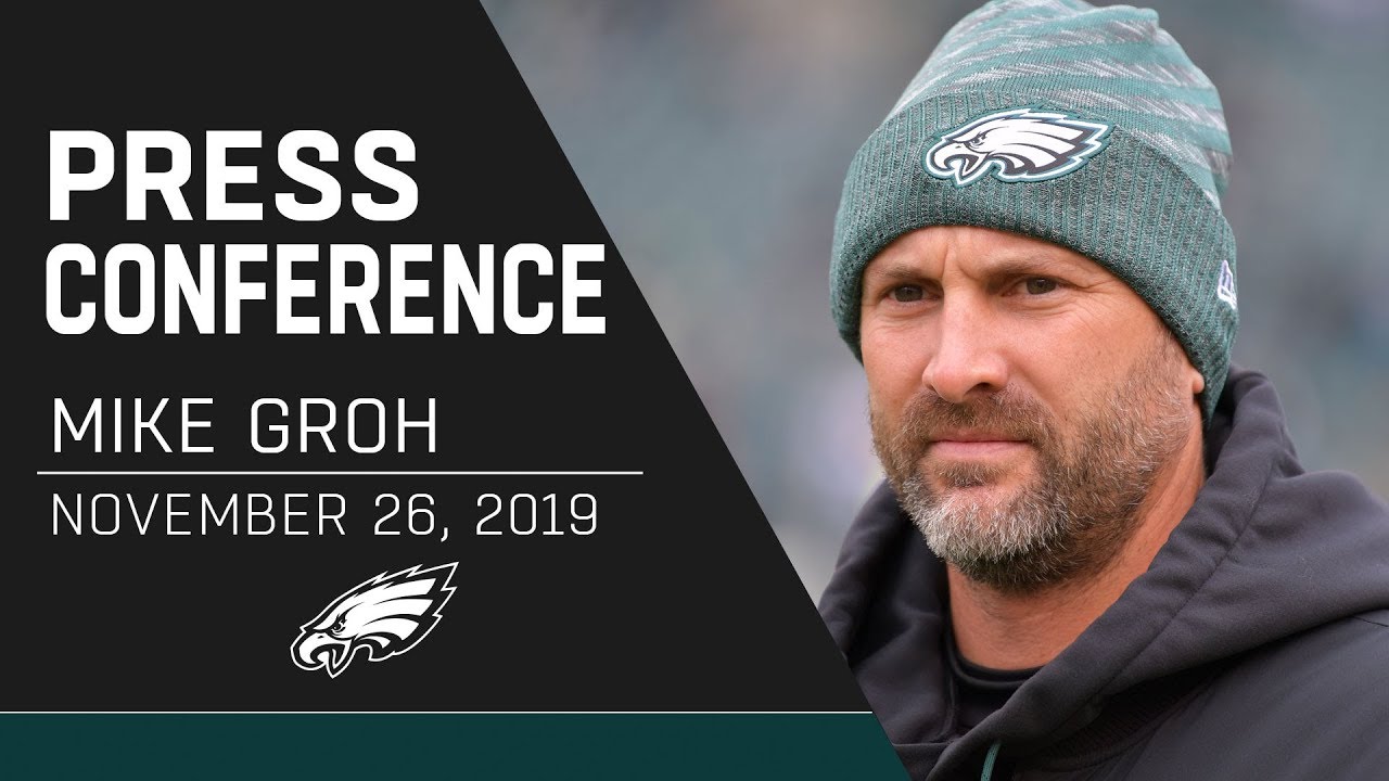Mike Groh Discusses the Offense's Struggles & More | Eagles Press ...