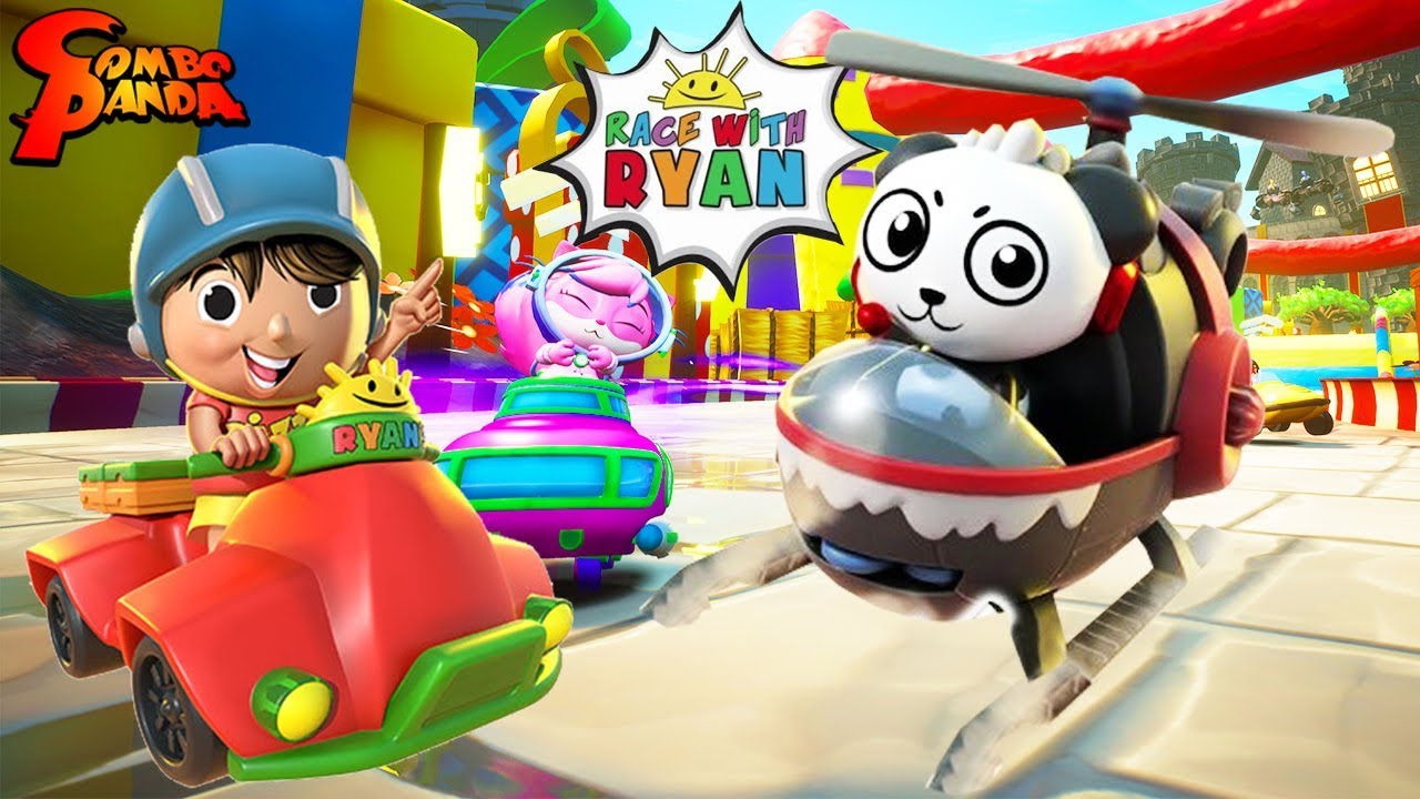 RACE WITH RYAN Racing Game Challenge! Who is the best Combo Crew Member ...