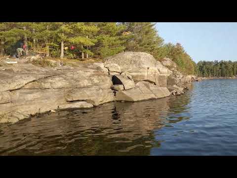 Tour of Sites 5 and 6, Crotch Lake, North Frontenac Parklands - YouTube