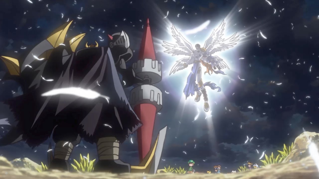 Patamon Digivolves to Angemon - Digimon Adventure: [2020] - YouTube