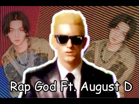 What if suga rapped in EMINEM's rap god #Shorts