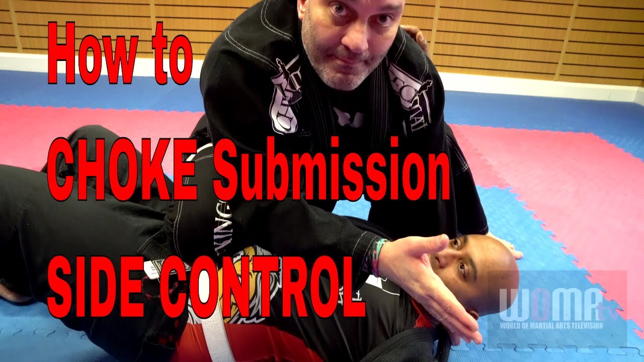 SIDE CONTROL CHOKE Submission BJJ - YouTube