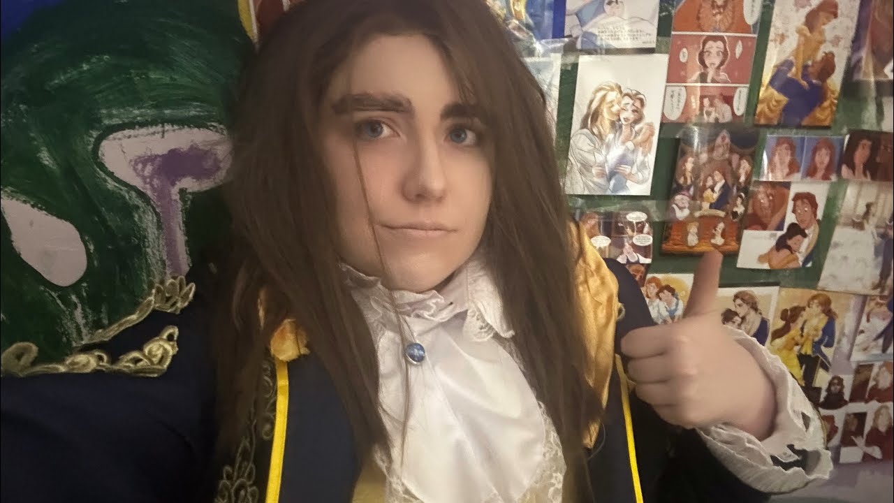 Drag king transformation into Prince Adam from beauty and the beast # ...