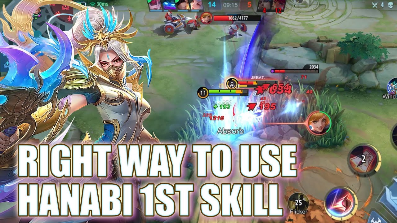 RIGHT WAY TO USE HANABI 1ST SKILL ! - YouTube