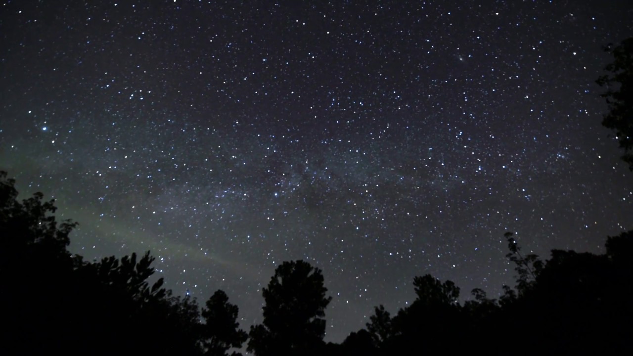3 hours time lapse of night sky - Full HD - YouTube