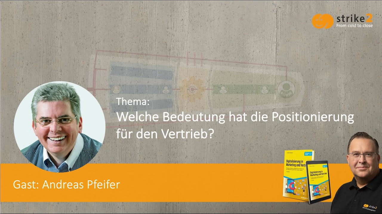 Norbert Schuster im Interview mit Andreas Pfeifer - Positionierung für ...
