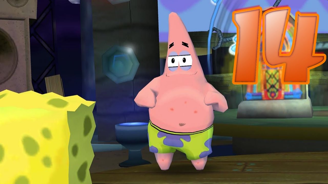 SpongeBob SquarePants Lights, Camera, Pants! - Part 14 | Sand Stadium ...