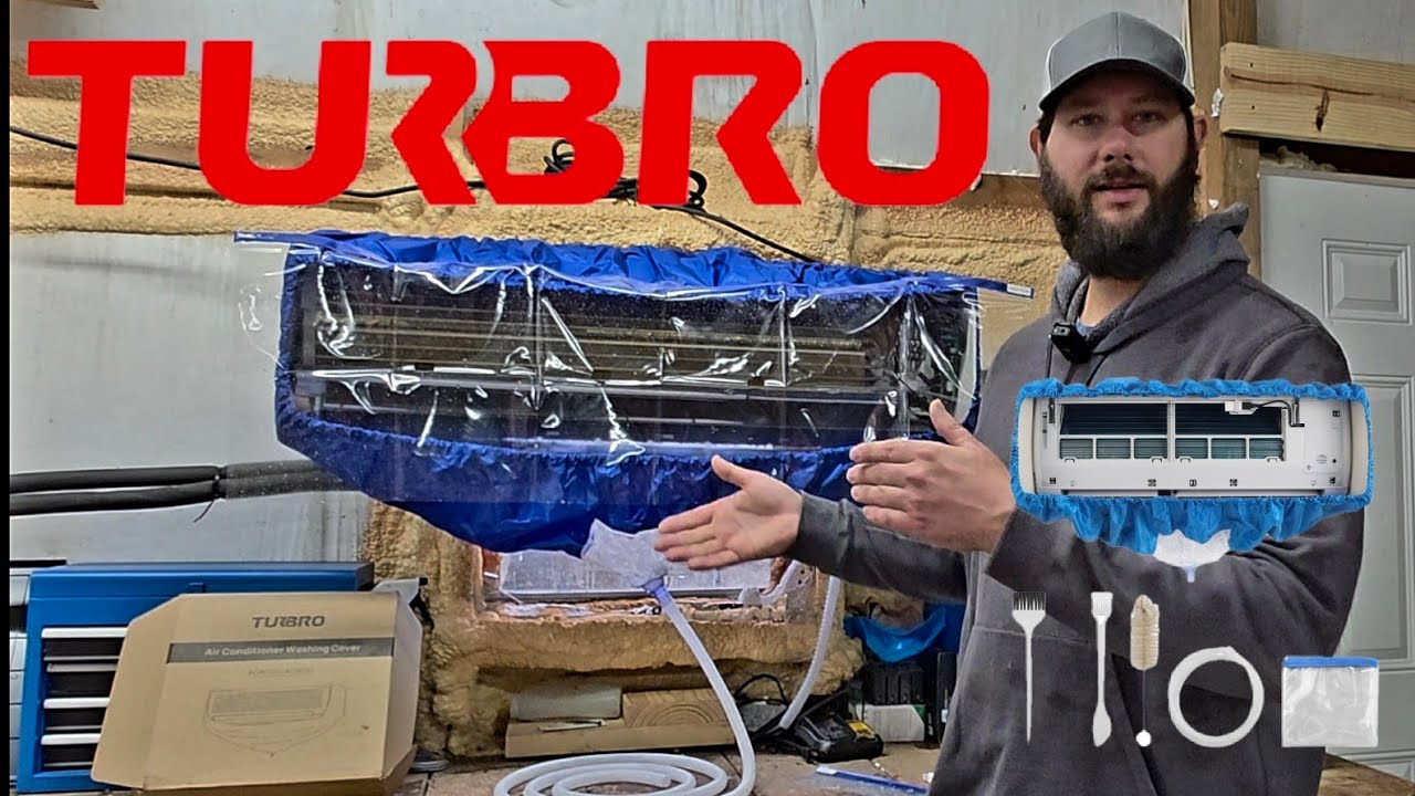 This Mini Split Cleaning Hack Will Save Your Walls From Water Damage! - YouTube