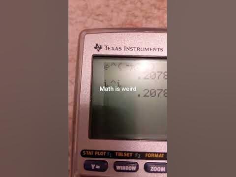 Weird math - YouTube