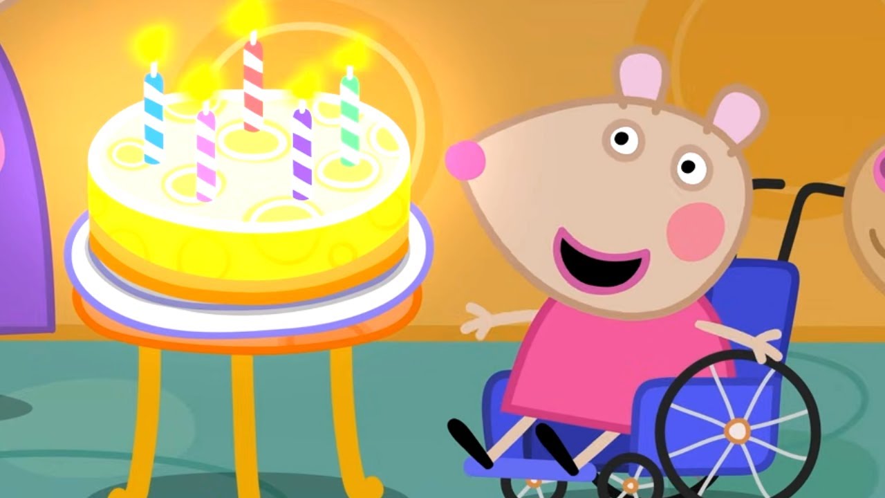 Mandy Mouse's Birthday! 🧀 🐽 Peppa Pig Full Episodes - YouTube