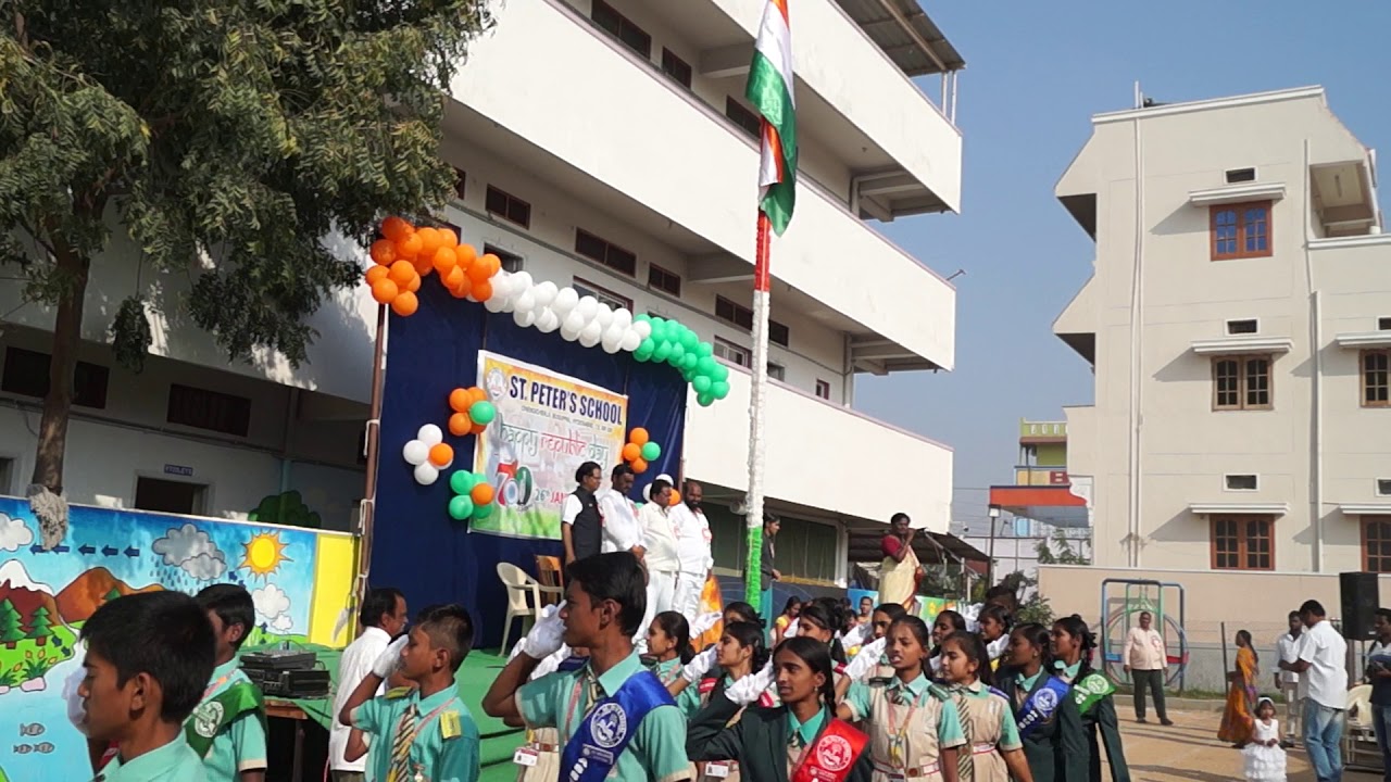 march fast by st.peter's school - YouTube