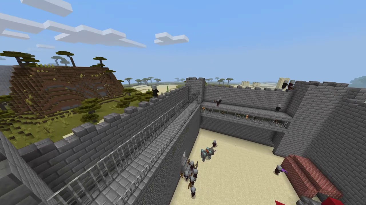 The Illager Castle Minecraft application - YouTube