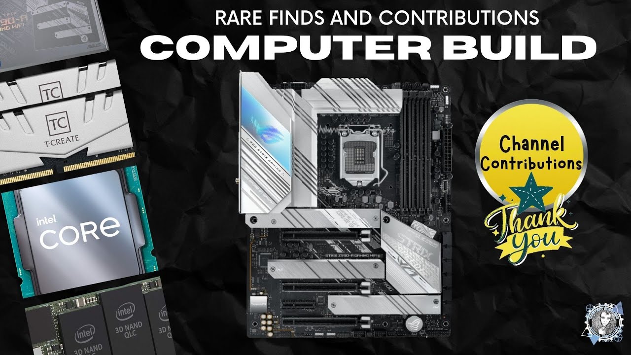 LIVE: PC computer build with viewer contributed hardware #techfixes ...