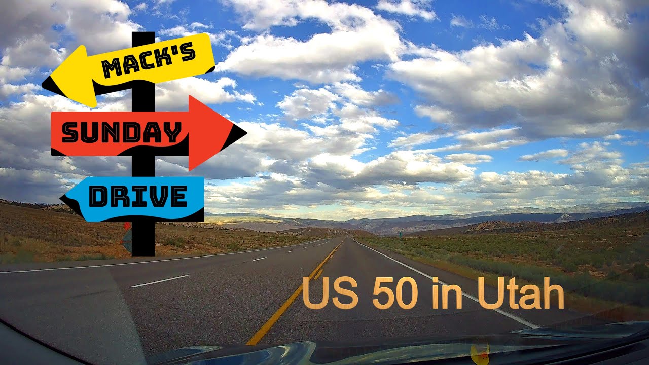 US Hwy 50 in UTAH - Finding a spot to camp. - YouTube
