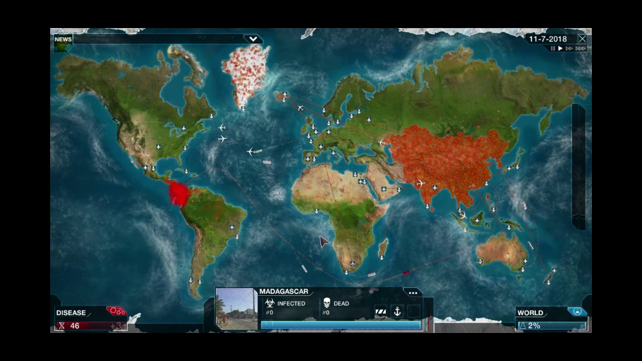 Plague Inc: Evolved Neurax Worm gameplay part 2 - YouTube